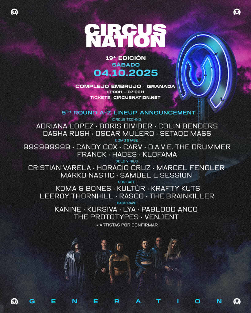 DOMO STAGE AT CIRCUS NATION FESTIVAL 2025 - DOMO